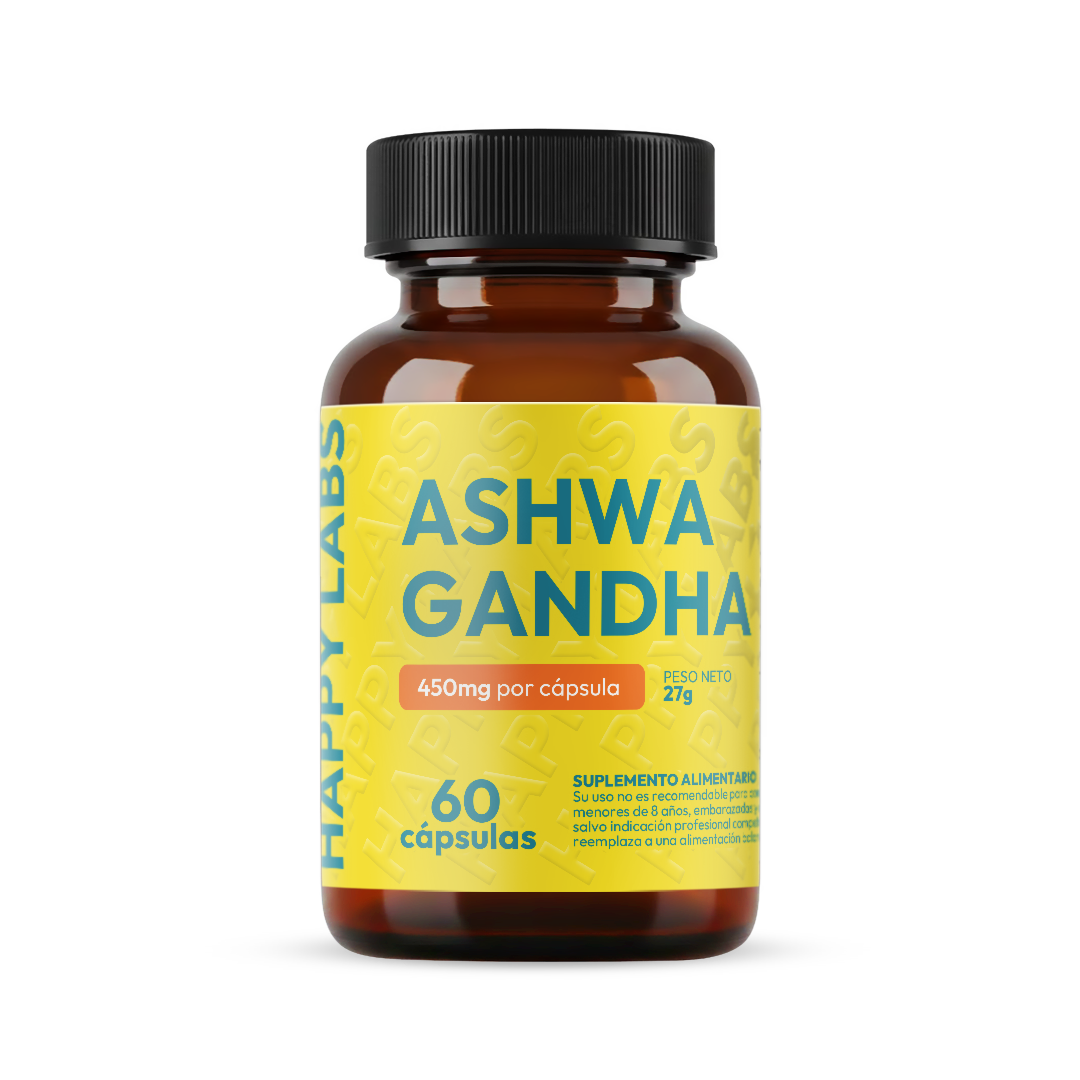 Ashwagandha - 60 Capsulas – Happy Labs