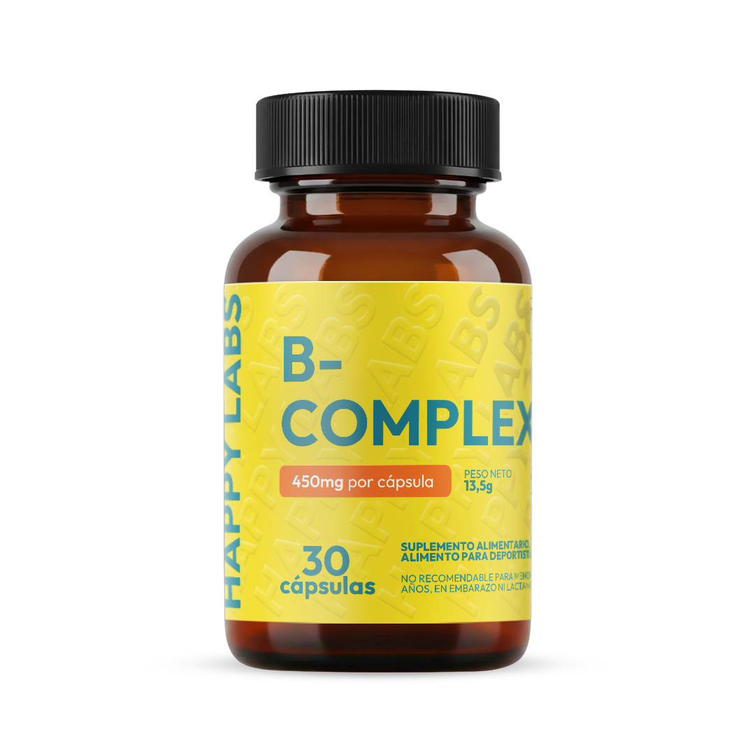 B-Complex - 30 Capsulas – Happy Labs